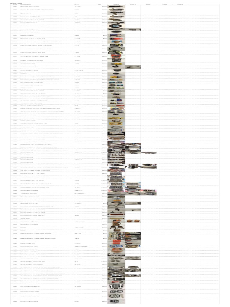 Mopar Parts List 0101-0200 | PDF