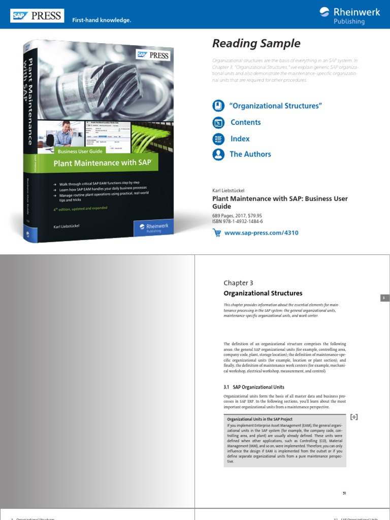Reading Sample Sappress 1484 Plant Maintenance With SAP | PDF | Business Process | Invoice