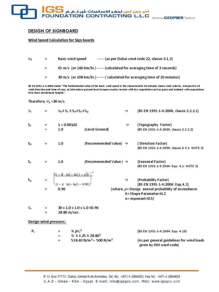 Design - Bs Code | PDF | Wind Speed | Wound