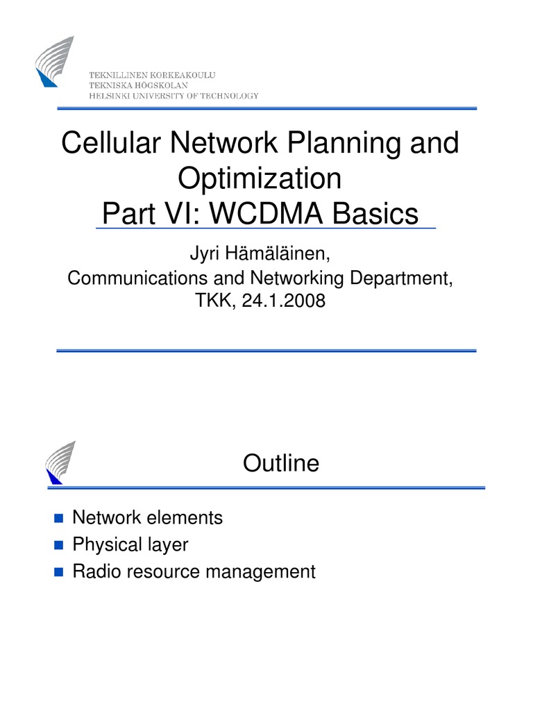 Cellular Network Planning and Optimization Part6 | PDF