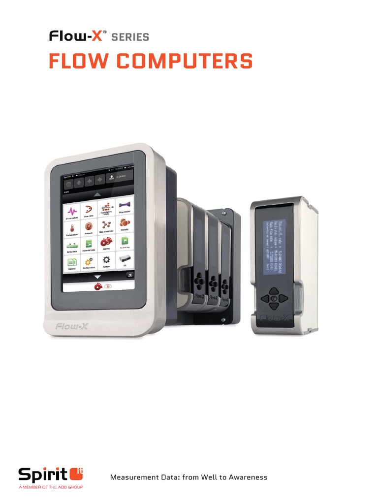 Flow Computers: Series | PDF | Input/Output | Programmable Logic Controller