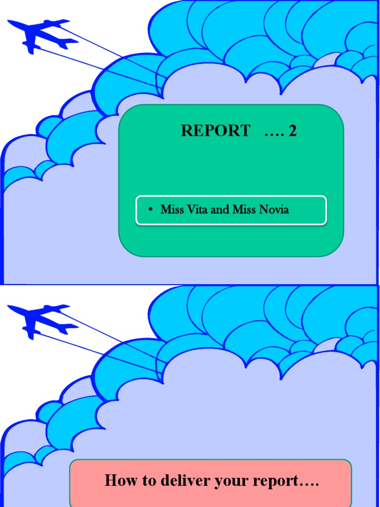 How To Deliver A Report | PDF