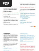 Modes of Appeal Table | PDF | Appeal | Certiorari