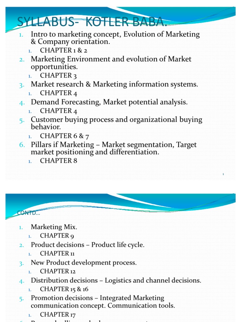 Marketing Chapter 1 | PDF | Marketing | Business