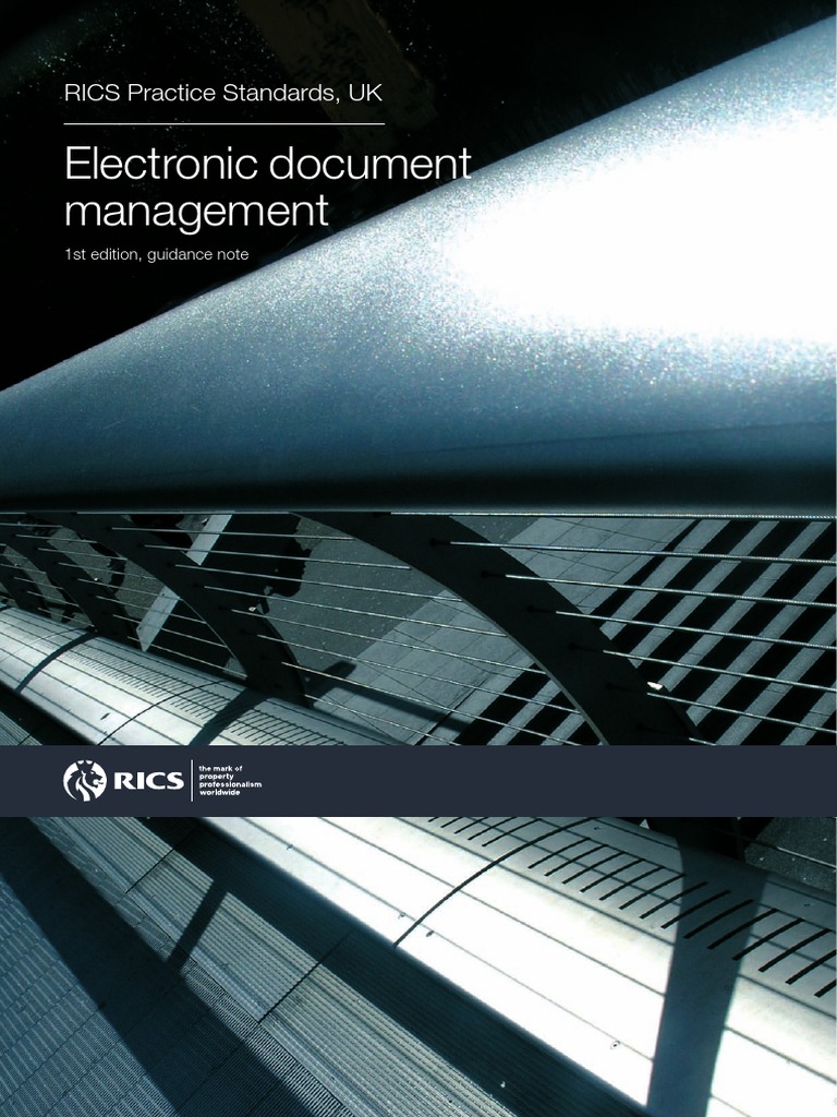 13.RICS Electronic Document Management, 1st Edition PDF | PDF | Metadata | Computer File