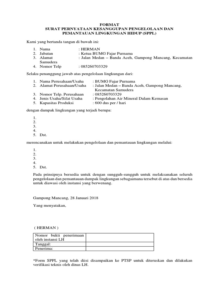 Format SPPL v2 | PDF