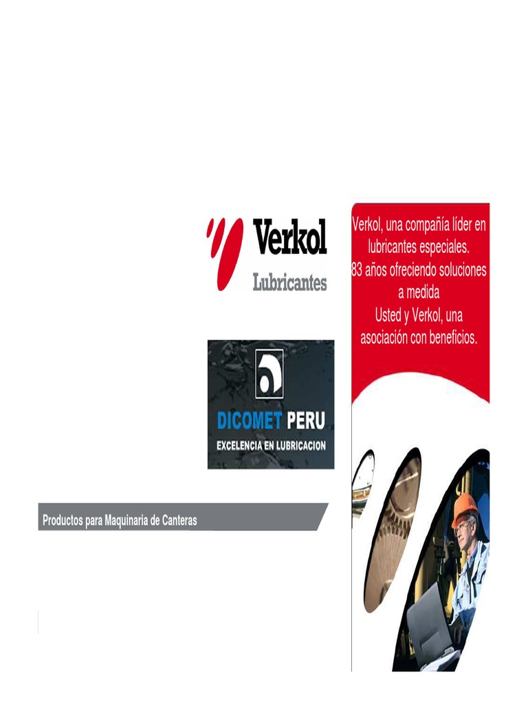 Verkol Lubricantes | PDF | Lubricante | Engranaje
