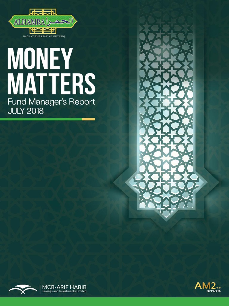 Shariah FMR July 2018 | PDF | Investment Management | Investing