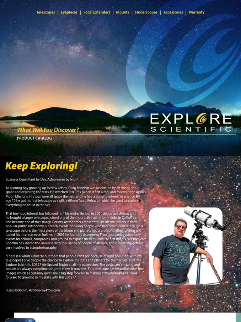 ExploreScientificCatalog Web | PDF | Telescopic Sight | Telescope