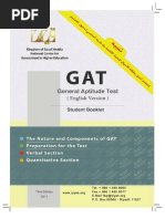 Official GAT Practice Test | PDF | Capitalism | Test (Assessment)