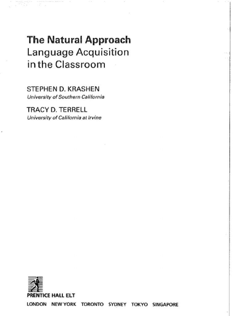 The Natural Approach - Stephen Krashen | PDF