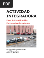 Actividad Integradora Fase 2: Diagnóstico. Causas y Consecuencias | PDF | Residuos | Naturaleza