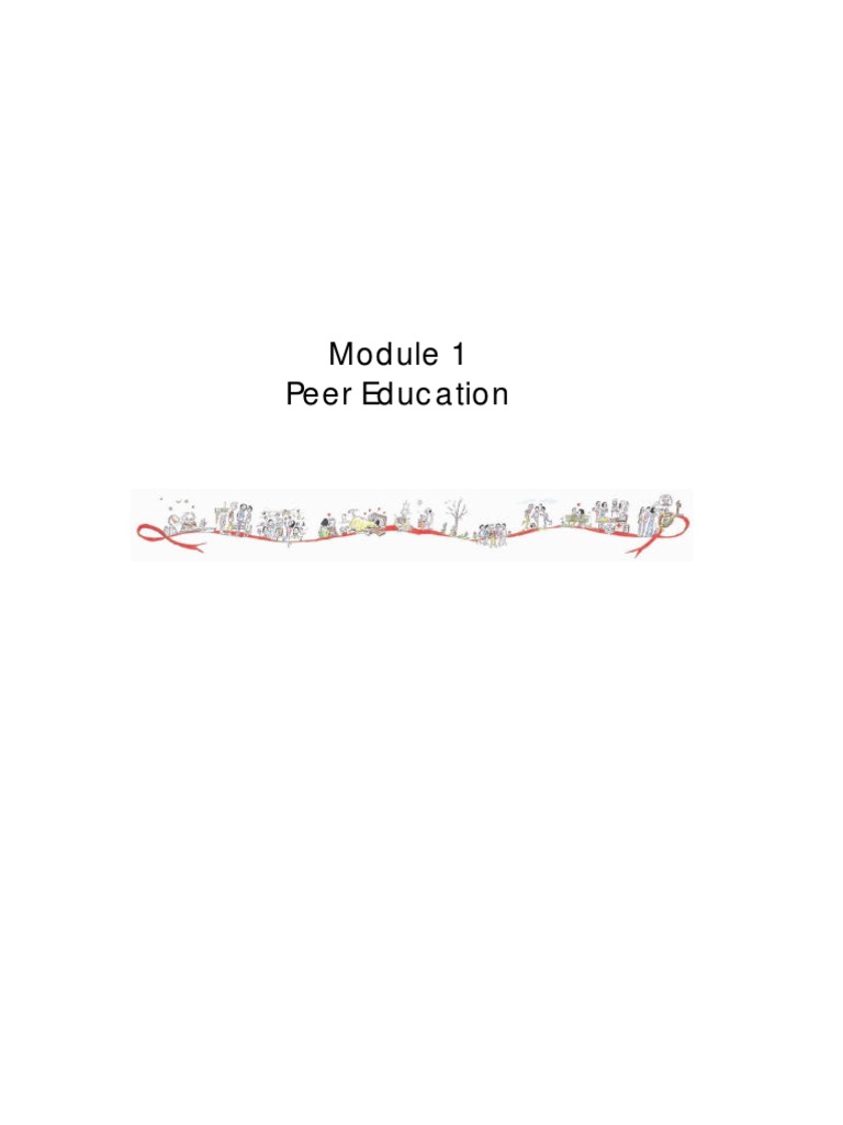Modul Peer Education PDF | PDF | Social Group | Motivation