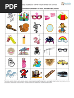 Figuras Dos Fonemas - Completo Inicio Meio e Final Da Palavra | PDF
