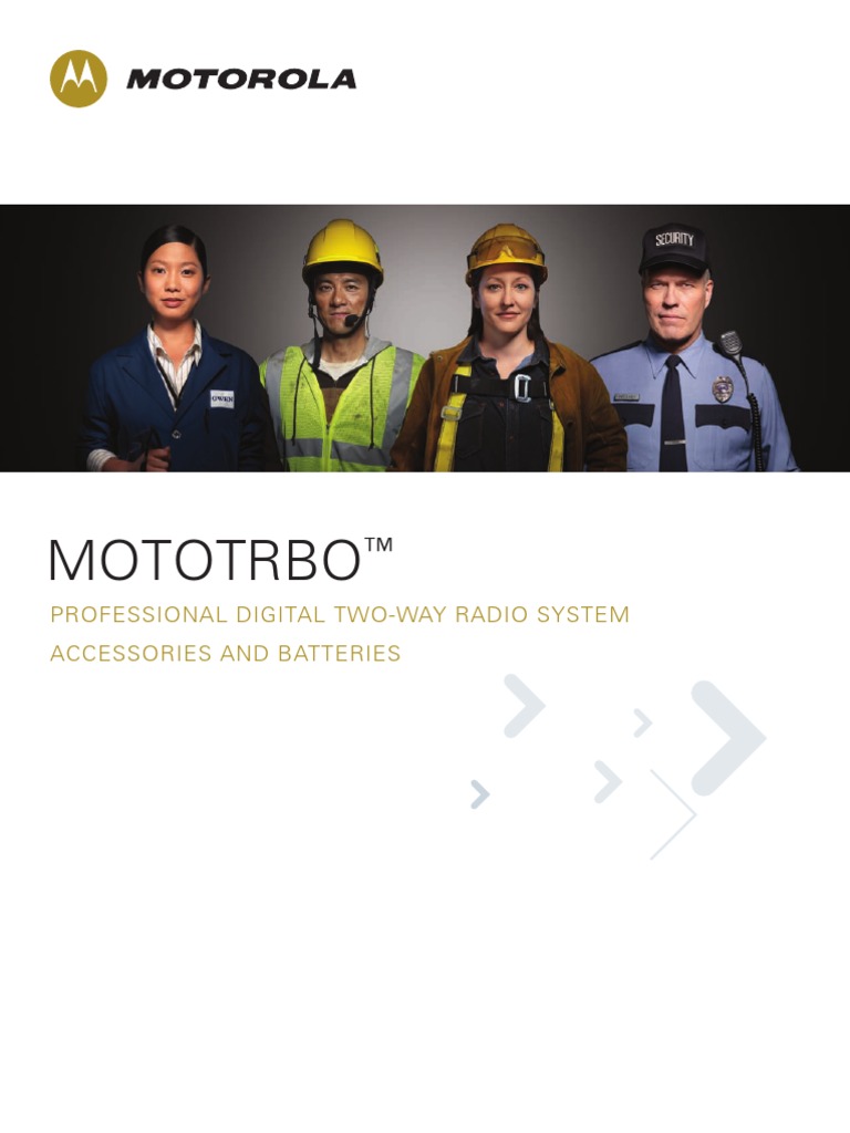 MOTOTRBO Accessory Brochure Updated 9 07 | PDF | Ultra High Frequency ...