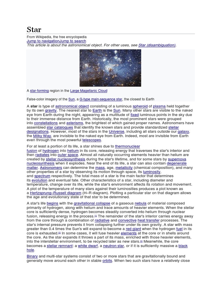 This Article Is About The Astronomical Object. For Other Uses, See ...