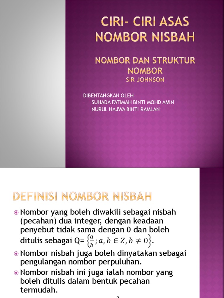 Nombor Nisbah | PDF