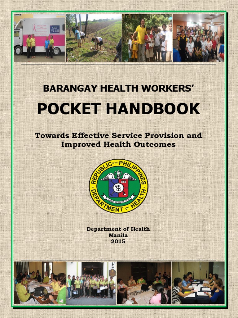 Pocket Handbook: Barangay Health Workers' | PDF