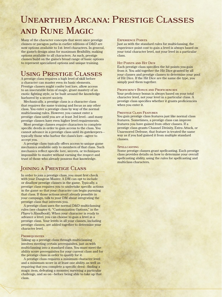 Template Example PDF | Download Free PDF | Role Playing Games ...