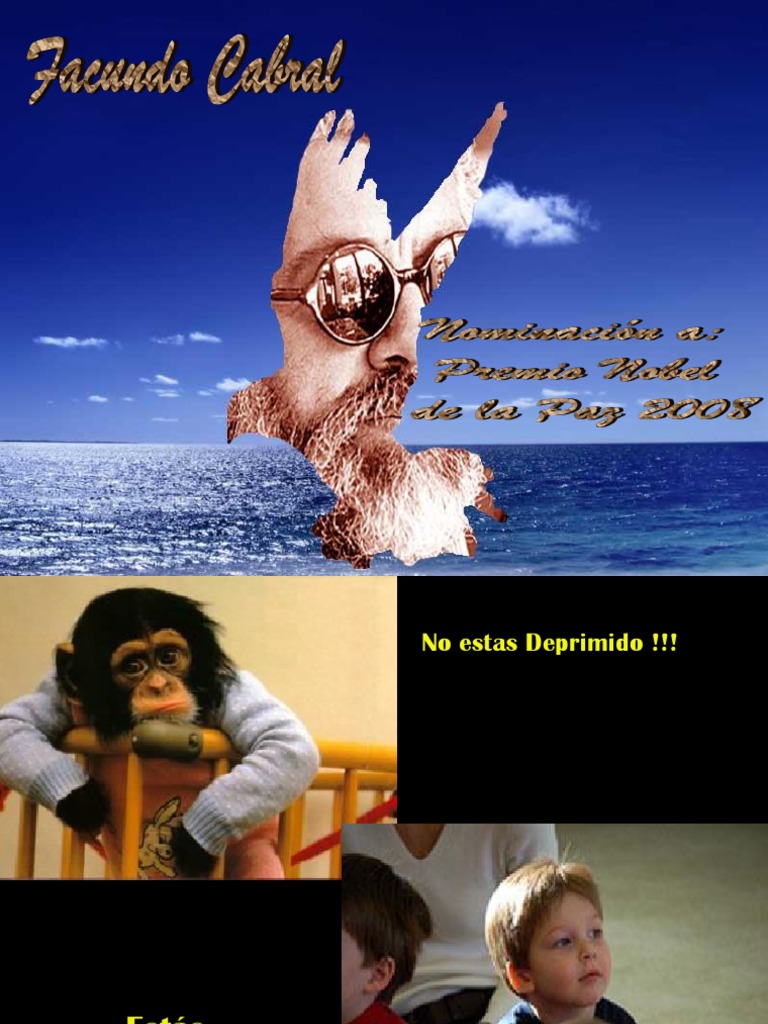 Vivir El Presente - Facundo Cabral - Pps | PDF | Felicidad | Amor