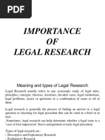 Legal Research Notes | PDF | Administrative Law | Precedent
