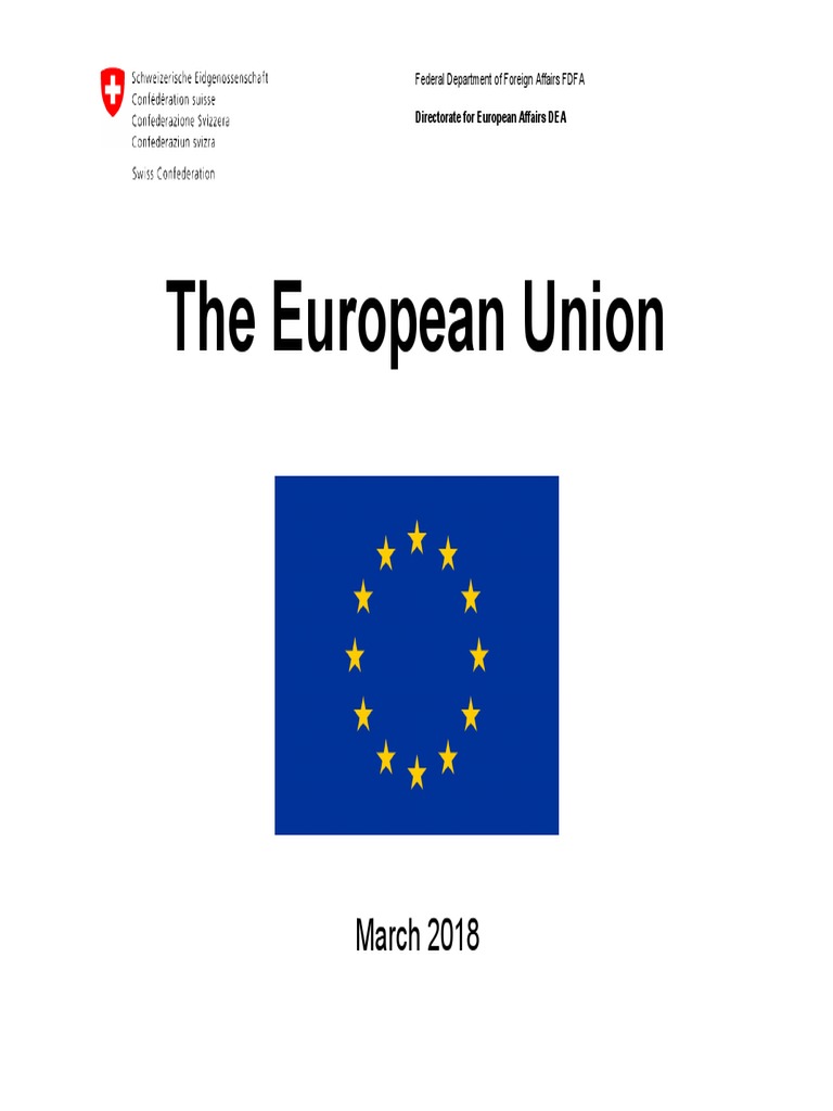 The European Union | PDF | European Union | Member State Of The ...