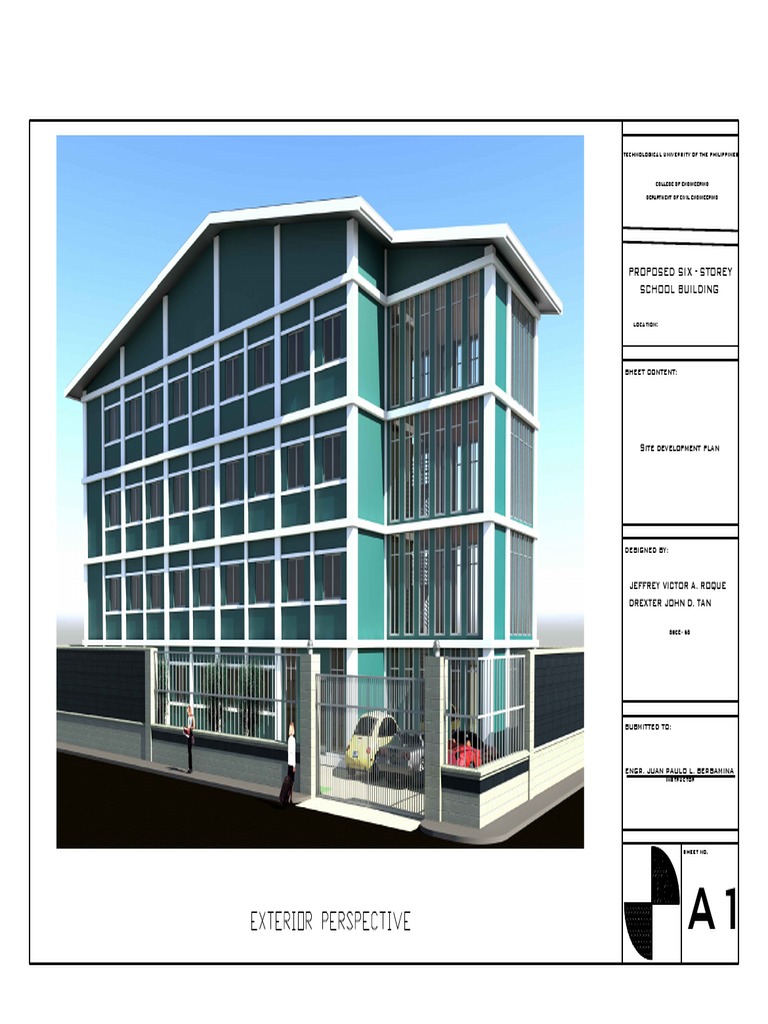 Proposed Six-Storey School Building | PDF