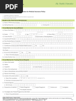 Nas Reimbursement Claim Form | PDF | Patient | Physician
