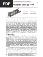 MHPS M501J/M701J Gas Turbine Overview | PDF | Gas Turbine | Turbine