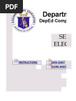 DepEd Form 18-E-1 Front | PDF | Microsoft Excel | Further Education