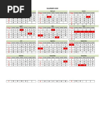 Mud Up Calendar - 2017 | PDF