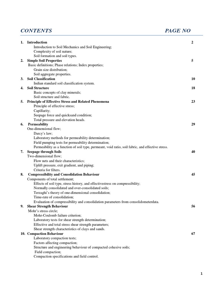 Geotechnical Engineering Notes PDF | PDF | Soil Mechanics | Soil