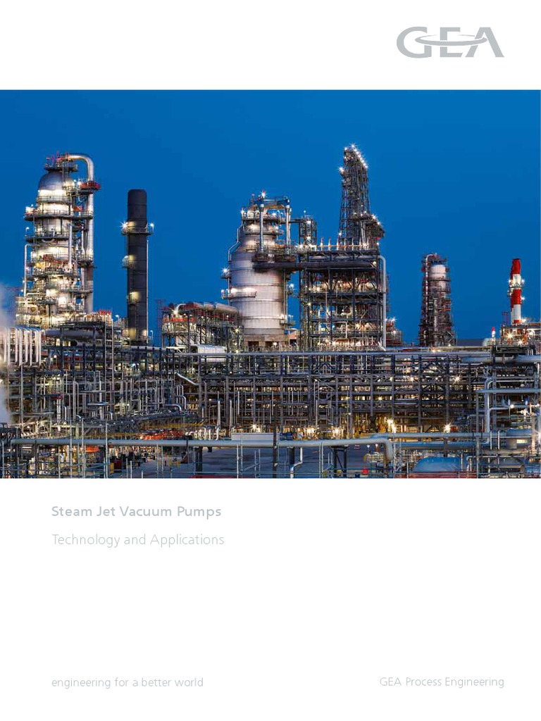 GEA Steam-Jet-Vacuum-Pumps Brochure EN tcm11-22950 PDF | PDF | Vacuum ...