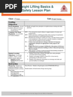 Lesson Plan Proforma | PDF | Lesson Plan | Educational Psychology