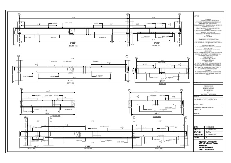 Structural Drawing Guidelines | PDF | Composite Material | Concrete