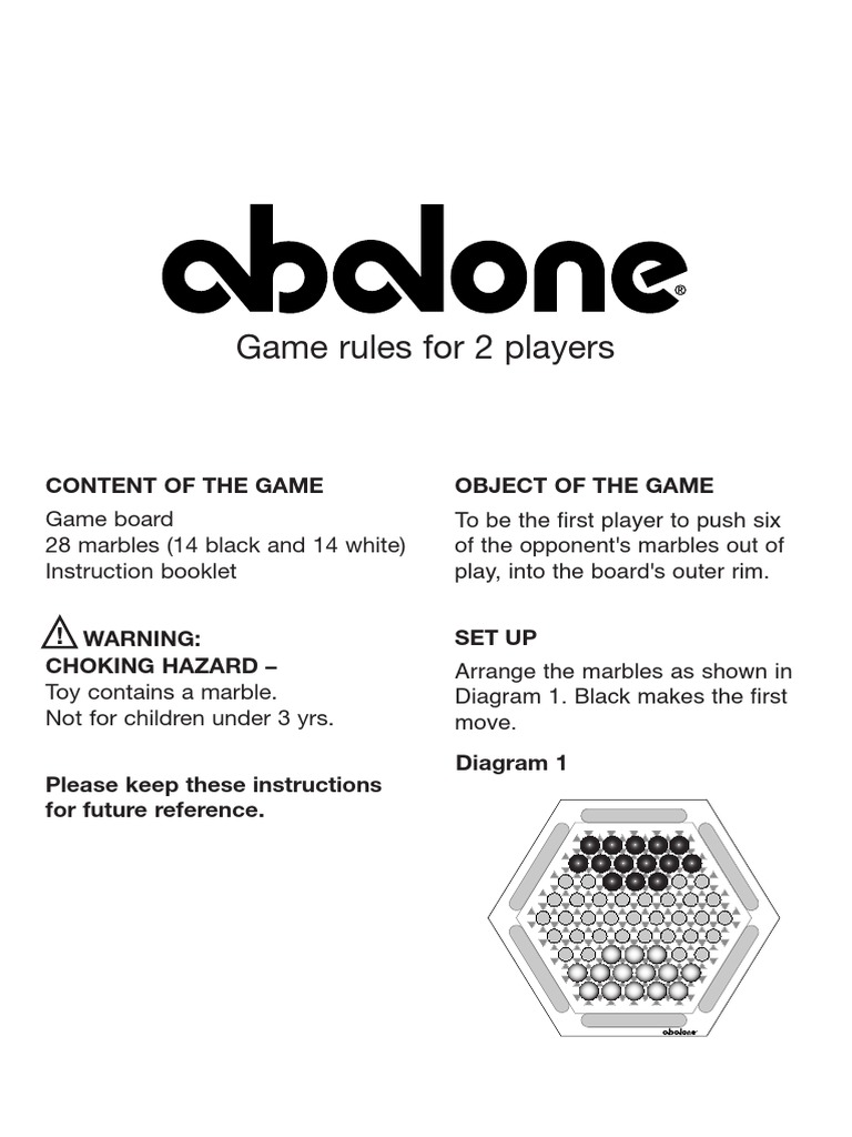 Abalone Upustvo PDF | PDF | Leisure