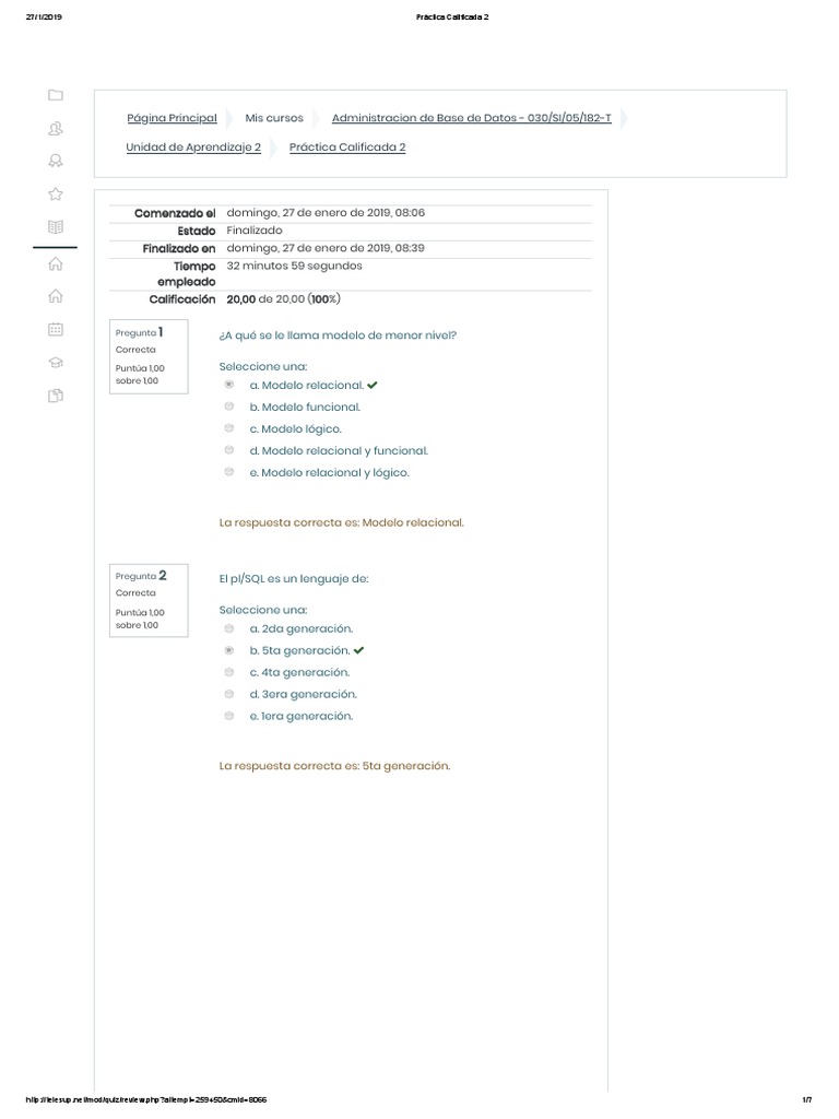 Práctica Calificada 2-2 | Descargar gratis PDF | Oracle Corporation ... Práctica Calificada 2-2 | Descargar gratis PDF | Oracle Corporation ...