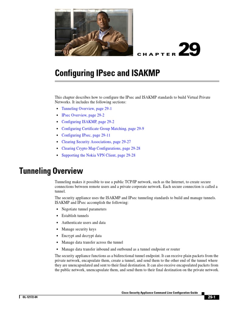 Configuring Ipsec and Isakmp: Tunneling Overview | PDF | Internet ...