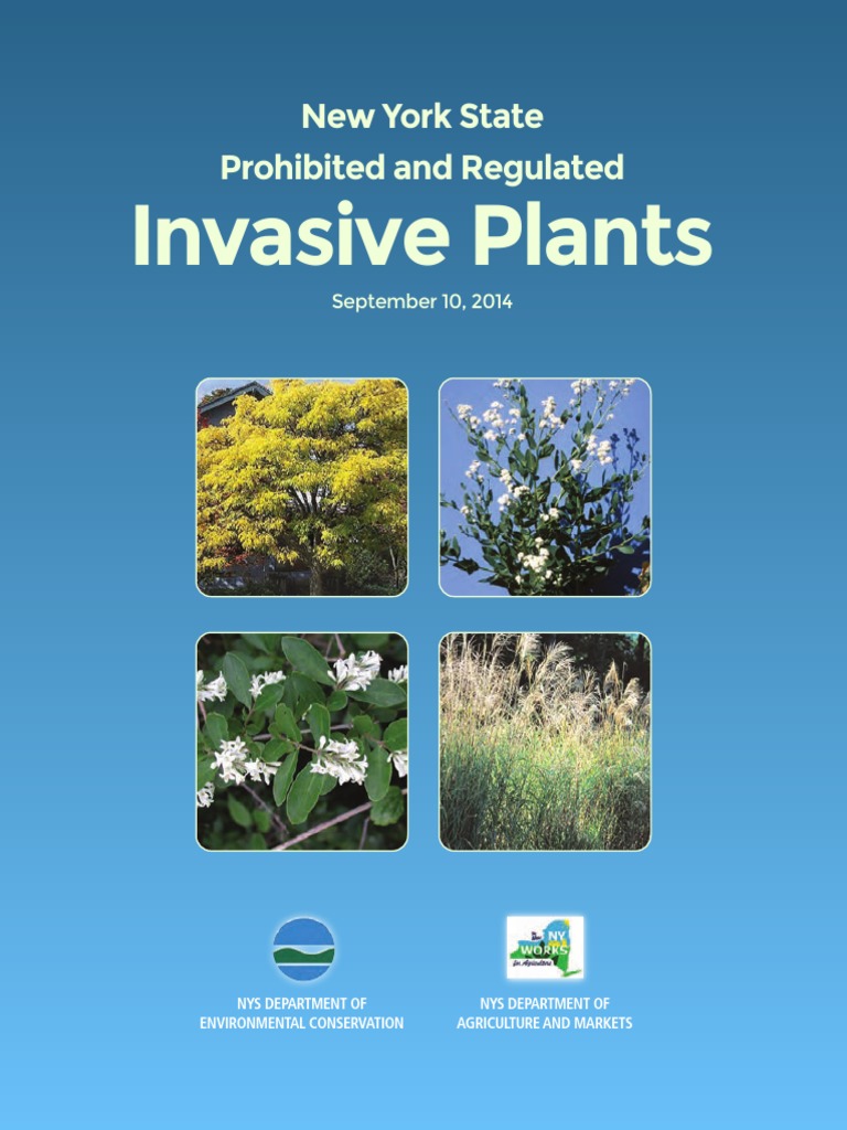 New York State Prohibited and Regulated Invasive Plants (2014) | PDF