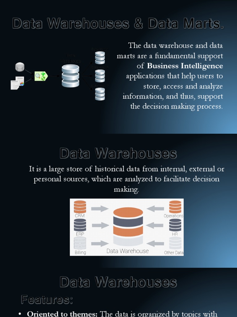 Data Warehouse & Data Marts | PDF