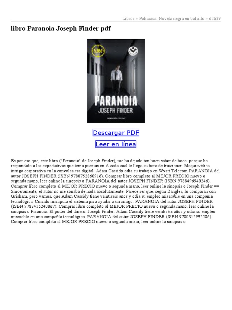 Paranoia | PDF