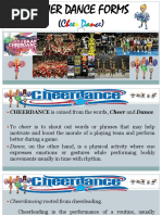 Cheerdance Basics for Students | PDF | Cheerleading | Dances