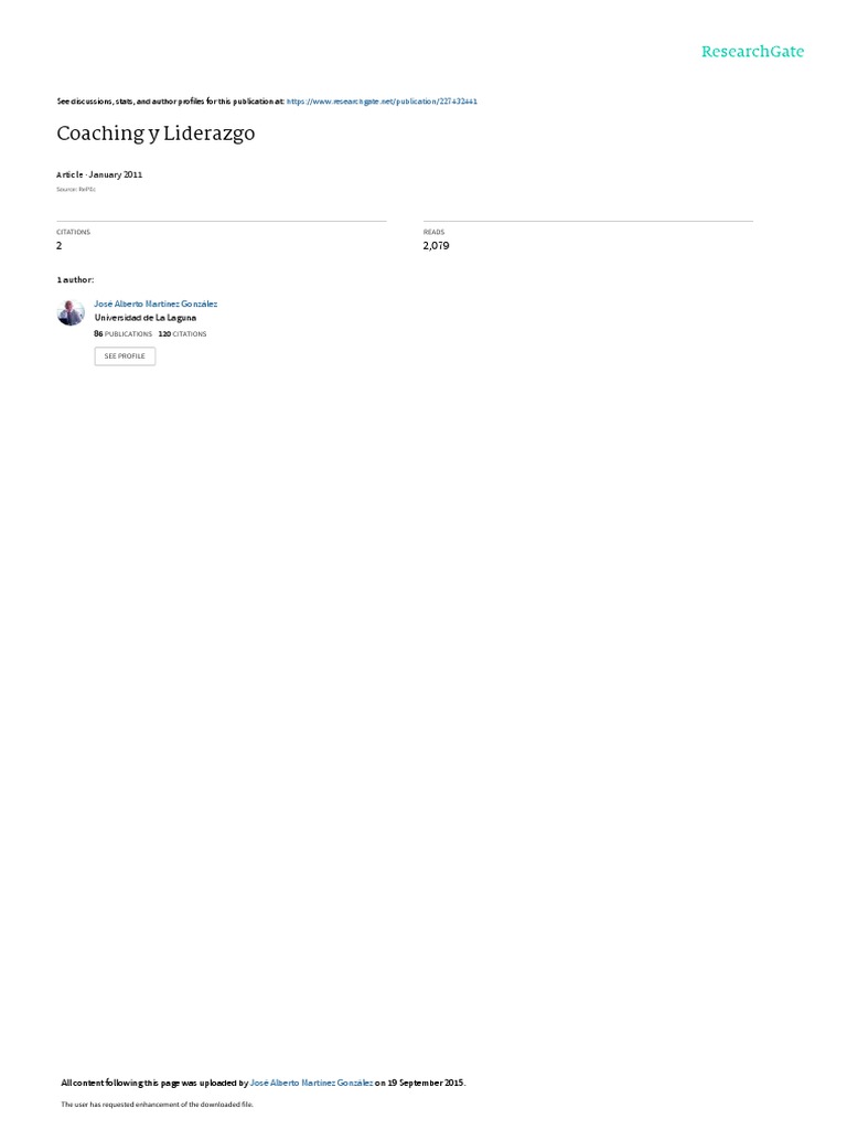 Modelo Osar v2 | PDF | Liderazgo | Aprendizaje
