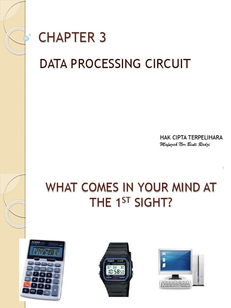 Chapter 3 Data Processing Circuit Pdf Binary Coded Decimal Computer Architecture