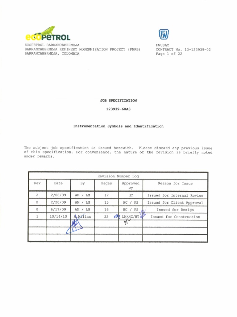 Instrumentation Symbols - Con Legend Sheet PDF | PDF | Instrumentation ...