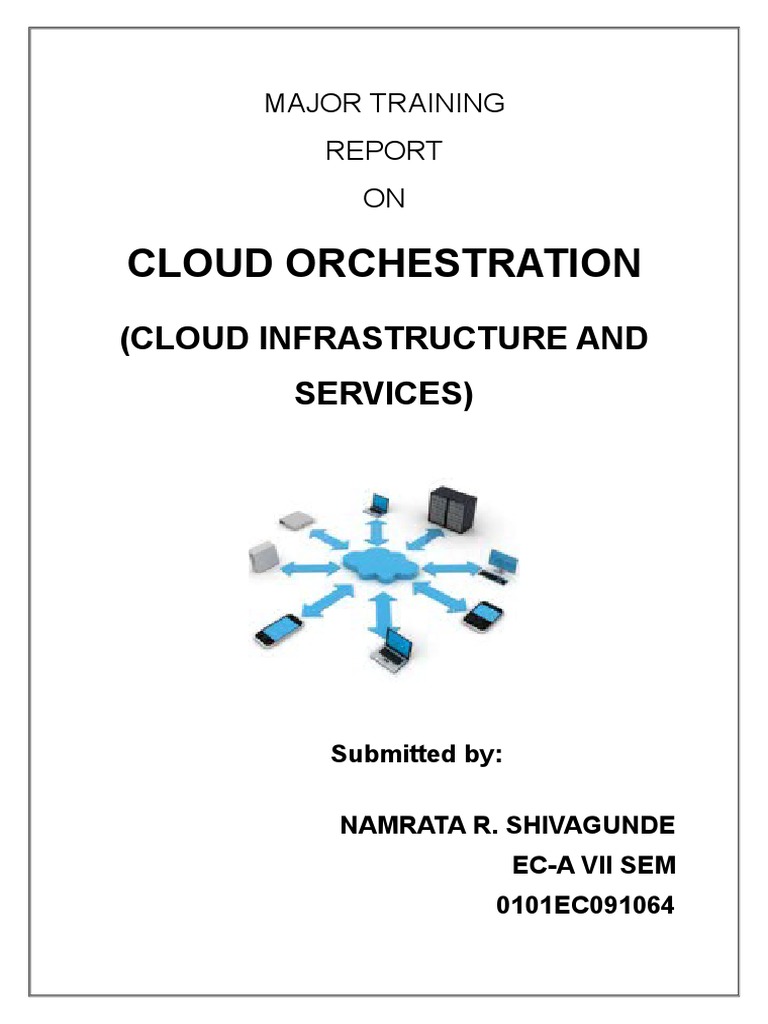 Cloud Orchestration Project | PDF | Software As A Service | Cloud Computing