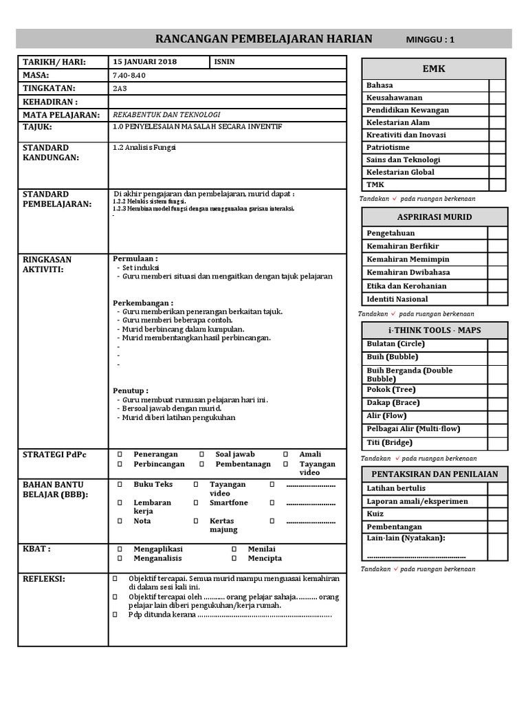 RPH RBT Ting 2 | PDF