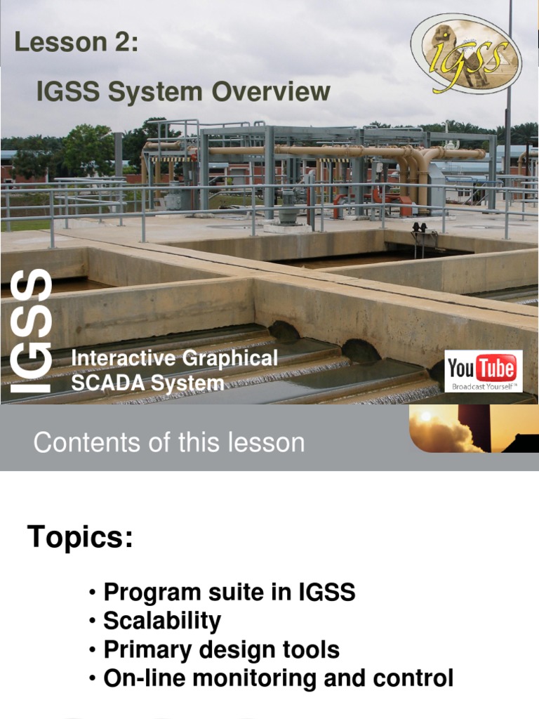 Lesson 2: IGSS System Overview: Interactive Graphical SCADA System | PDF | Scada | System Software