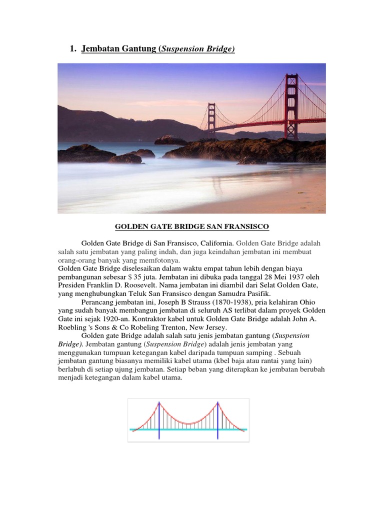 Jenis-Jenis Jembatan | PDF