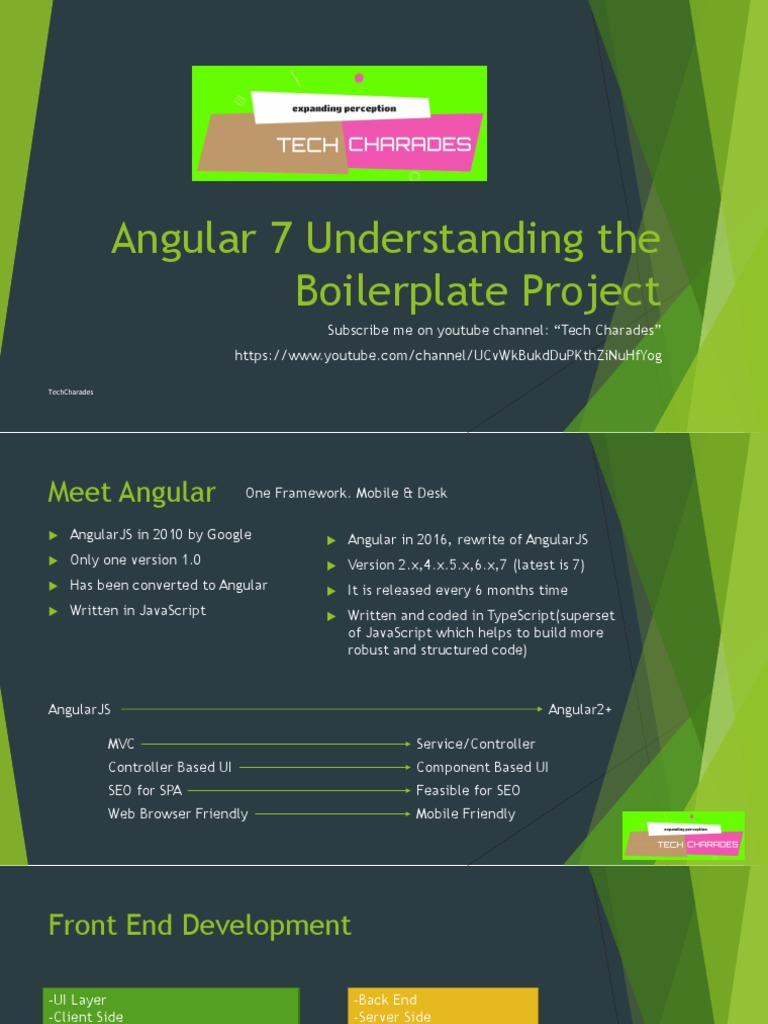 Angular 7 Boilerplate Tutorial | PDF | Angular Js | Web Development